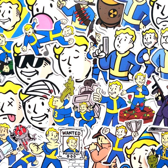 Other | Falloutvault Boy 29pc Sticker Set Fallout 4 76 | Poshmark